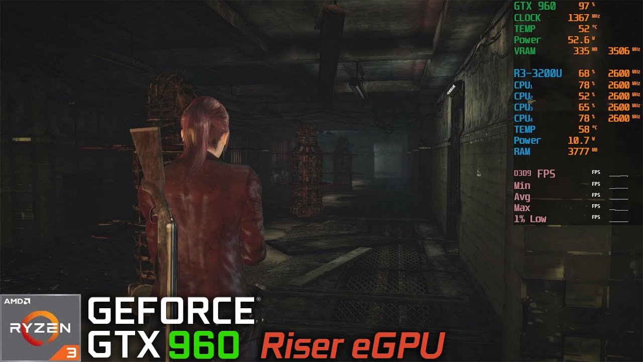Resident Evil Revelations 2 - 1080p | Ryzen 3 3200U + GTX 960 | Riser ...