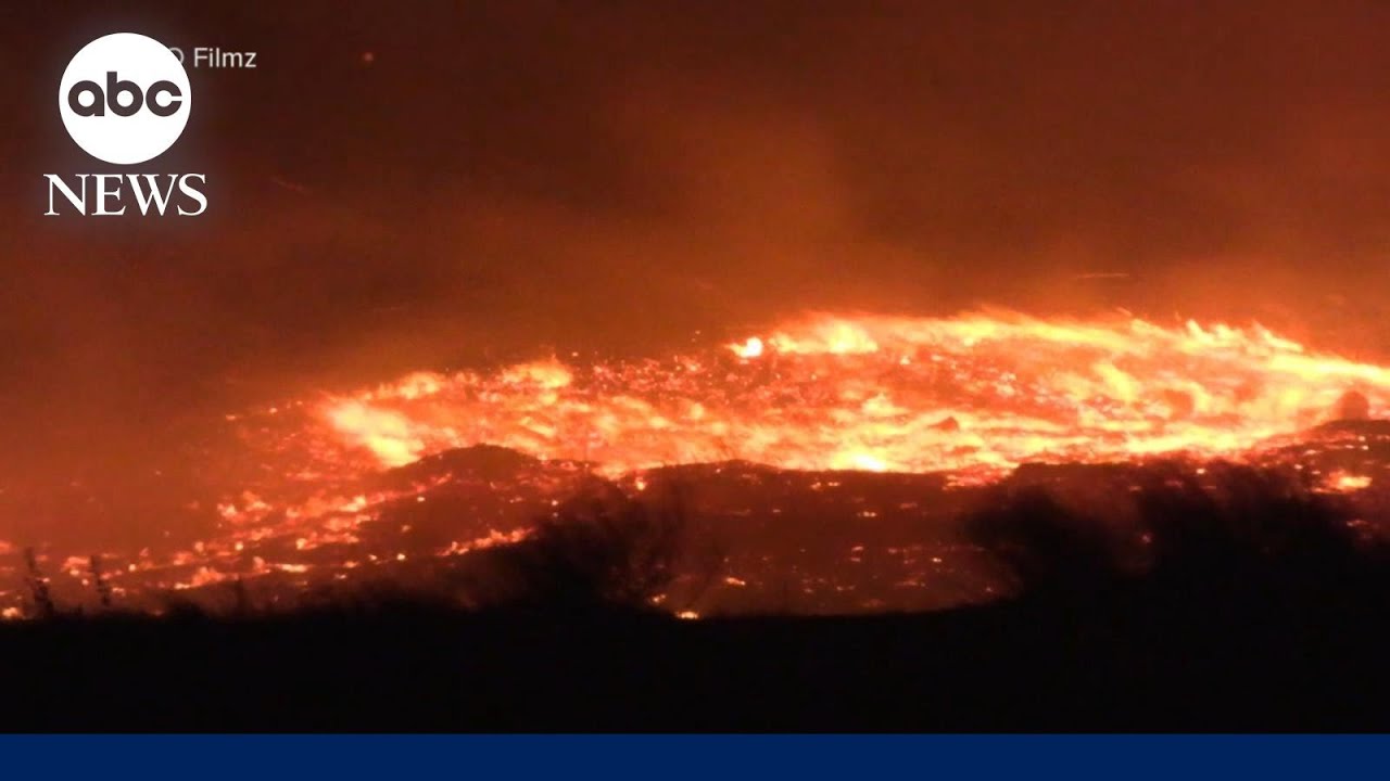 Fast-moving wildfire burning East of San Francisco - YouTube