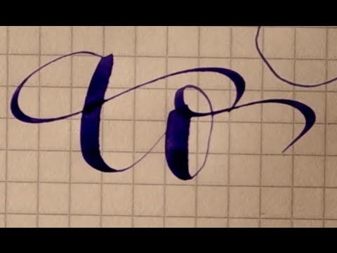 Fountain Pen: Como usar una Pluma Fuente con punta flexible ...