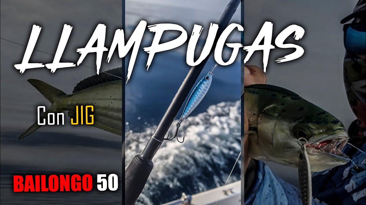 Pescando LLAMPUGAS con jig - YouTube