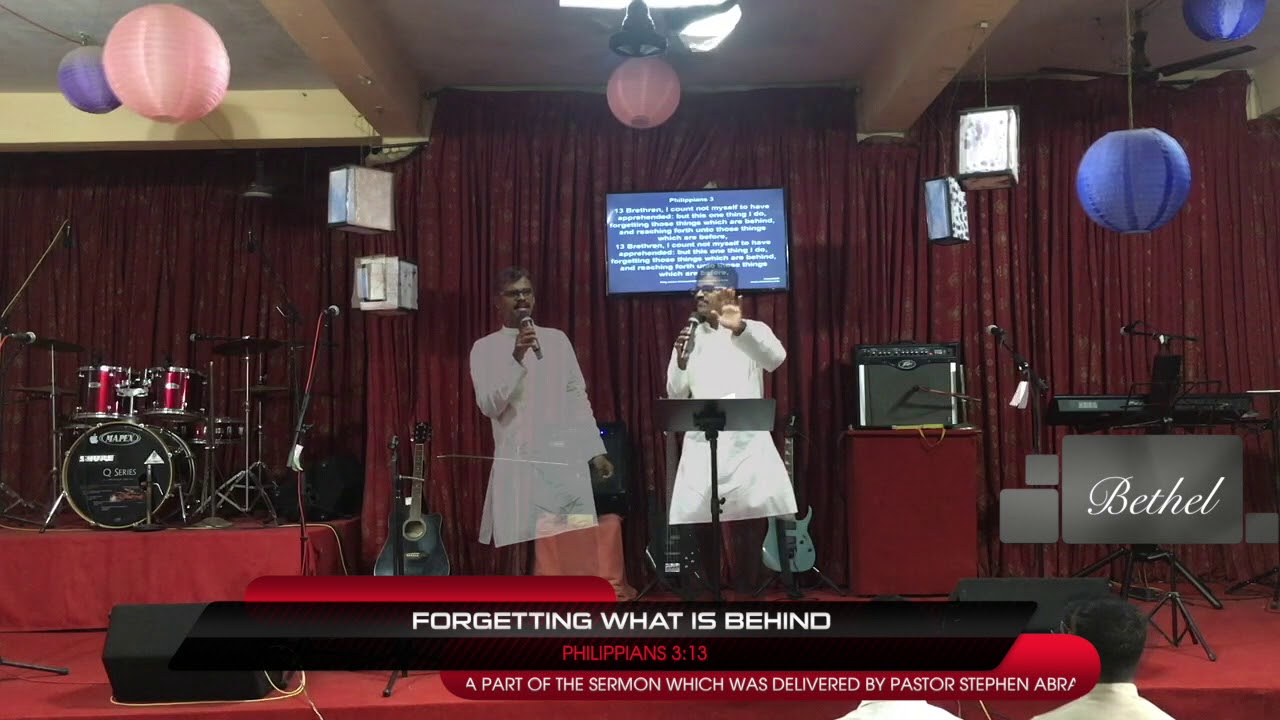 forgetting what is behind - YouTube