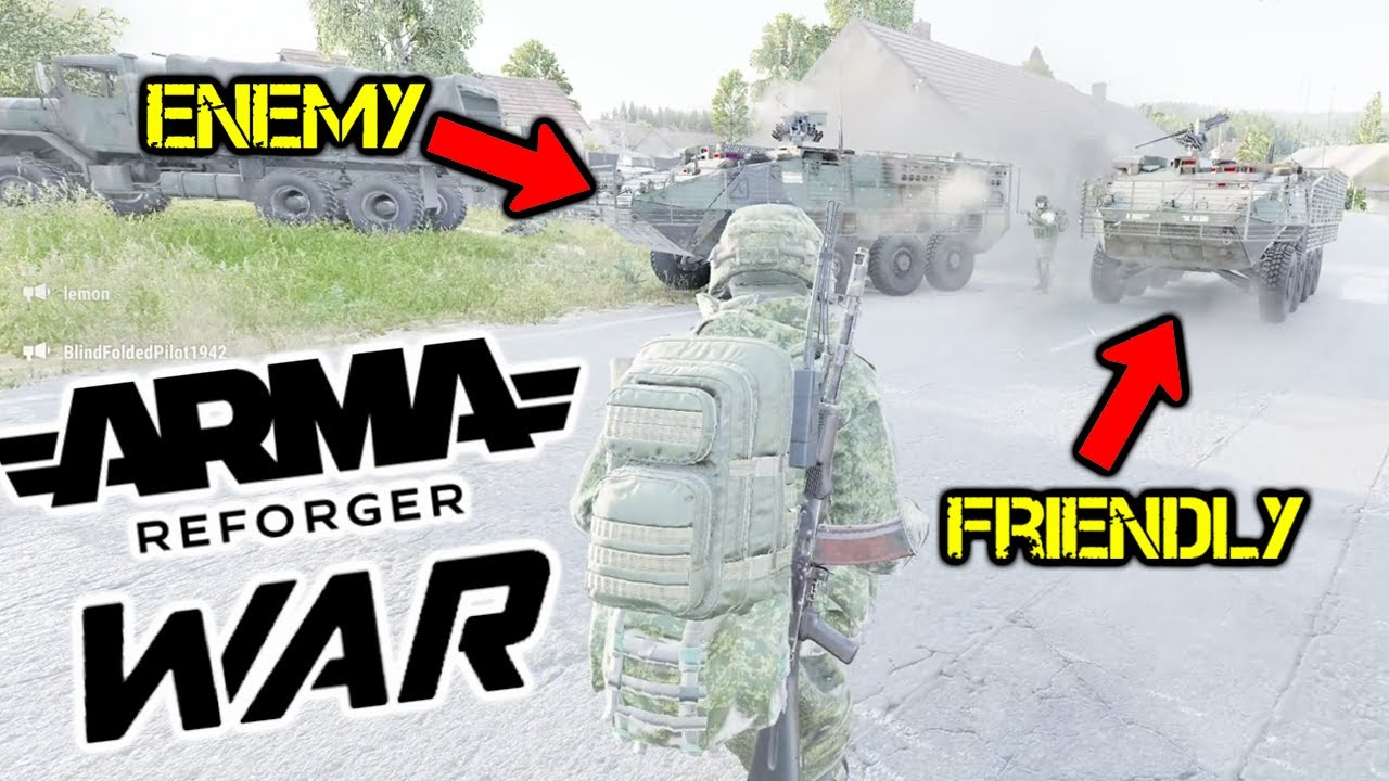 ARMA REFORGER - CRAZY BATTLES & APC FIGHTS (DARKGRU EVERON CONFLICT ...