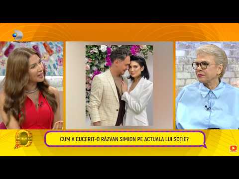 Follow us! - Cum a cucerit-o Razvan Simion pe actuala lui sotie?