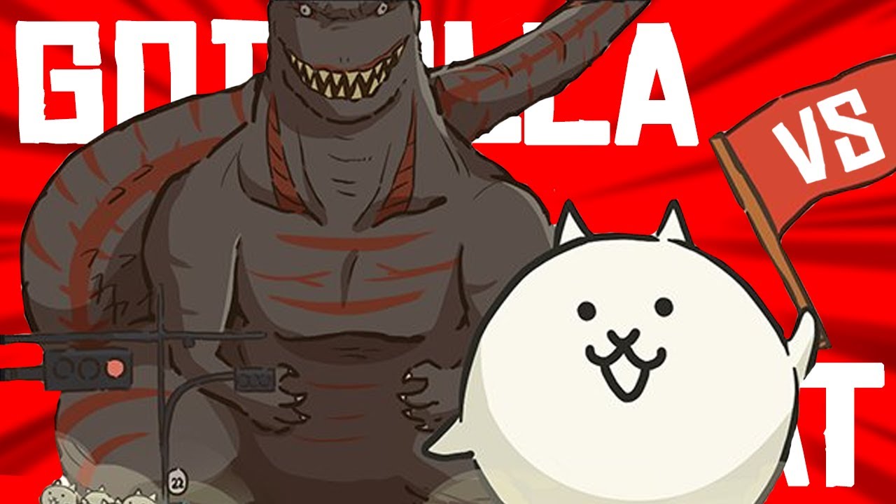 FINAL ASSAULT GODZILLA vs CAT (NEW Collaboration Event) | Battle Cats ...