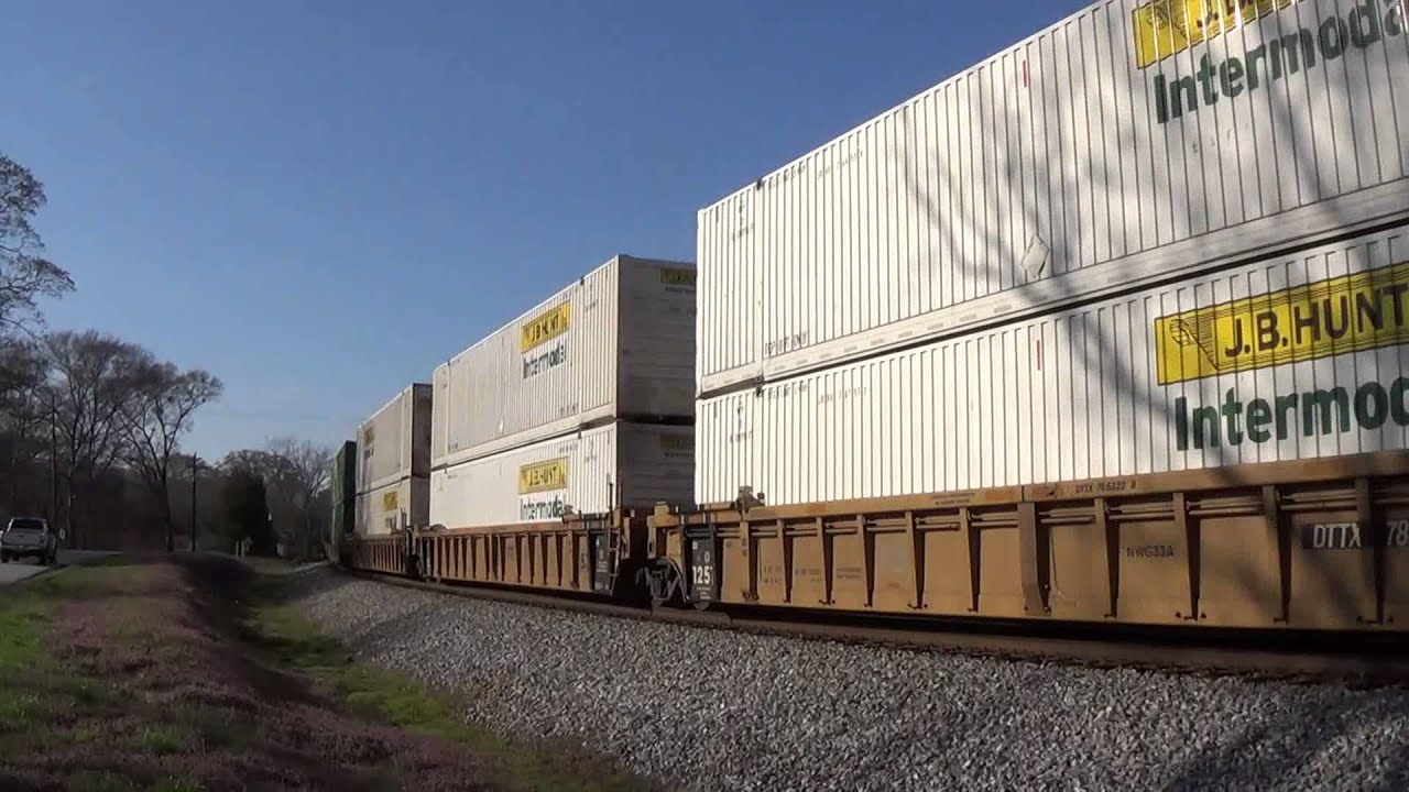 HD: TFM 1652 leads NS Train I20 in Temple, GA - YouTube