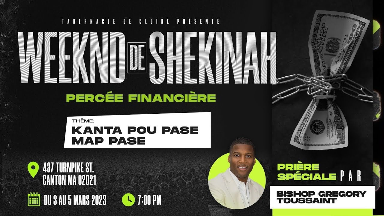 Bishop Gregory Toussaint | Kanta pou pase map pase | Weekend de ...