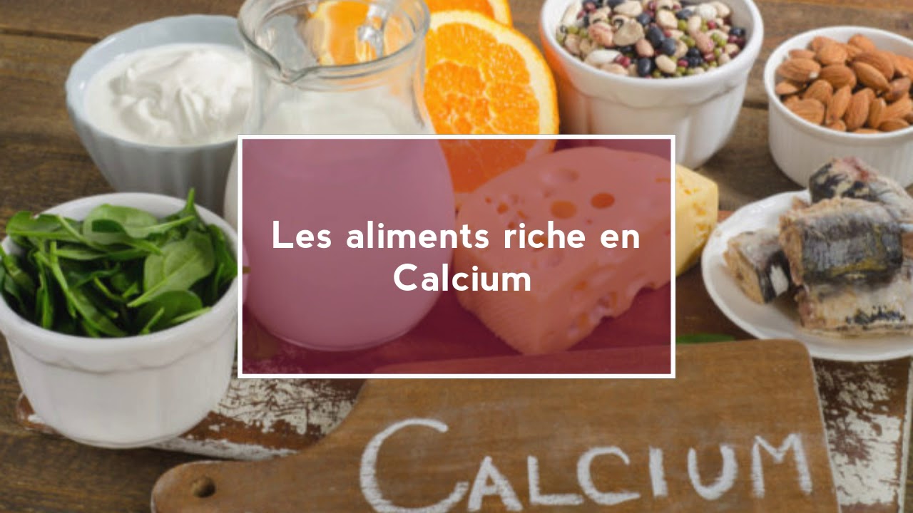 Les aliments les plus riche en Calcium - YouTube