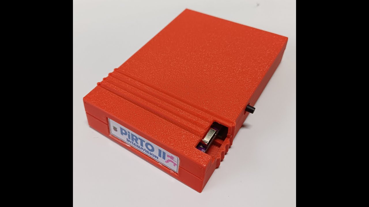 PiRTO II Intellivision Cartucho multi jogos everdrive - YouTube