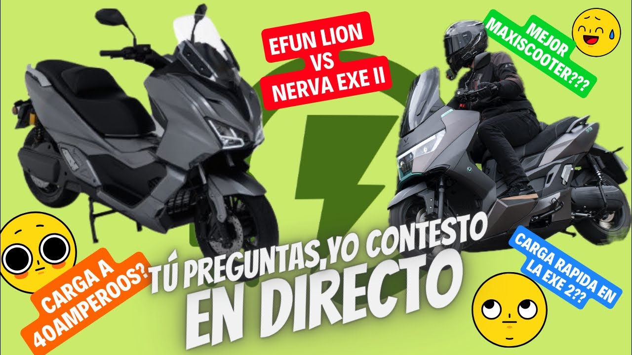 Nerva EXE 2 vs EFUN Lion - Preguntas y respuestas sobre motos ...
