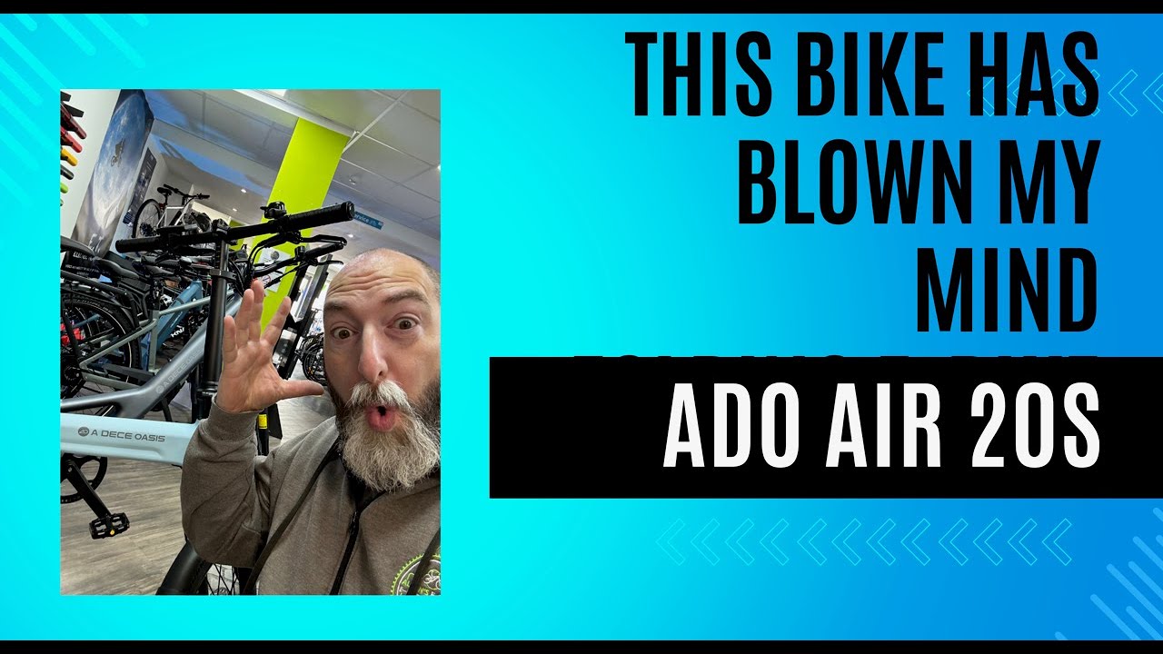 WOW the ADO Air 20 s with a belt drive has blown our minds - YouTube