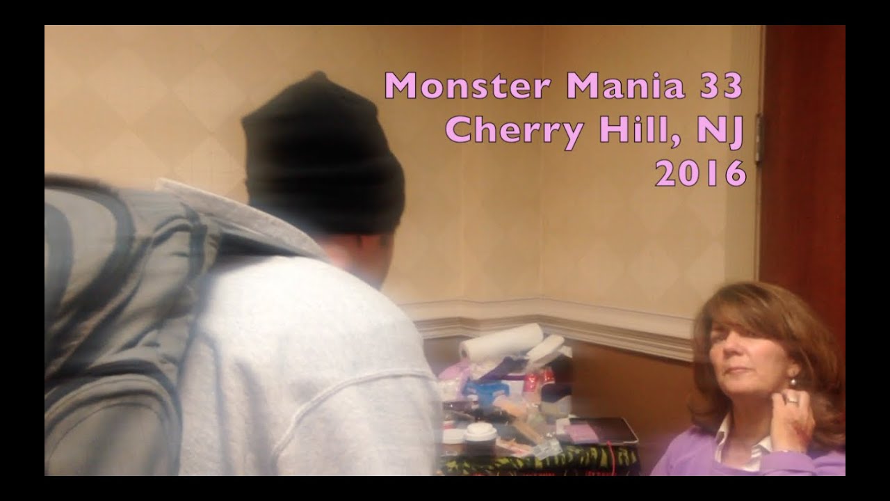 Monster Mania 33 convention Cherry Hill, NJ 2016 - YouTube