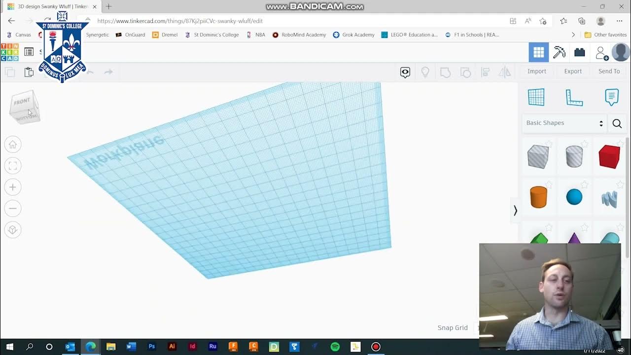 Getting to Know Tinkercad 1 - YouTube