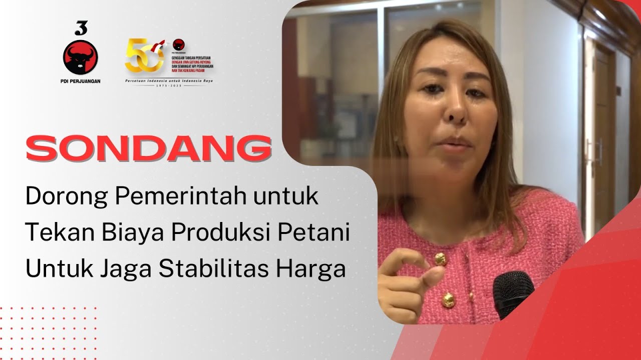 Sondang Dorong Pemerintah untuk Tekan Biaya Produksi Petani Untuk Jaga ...