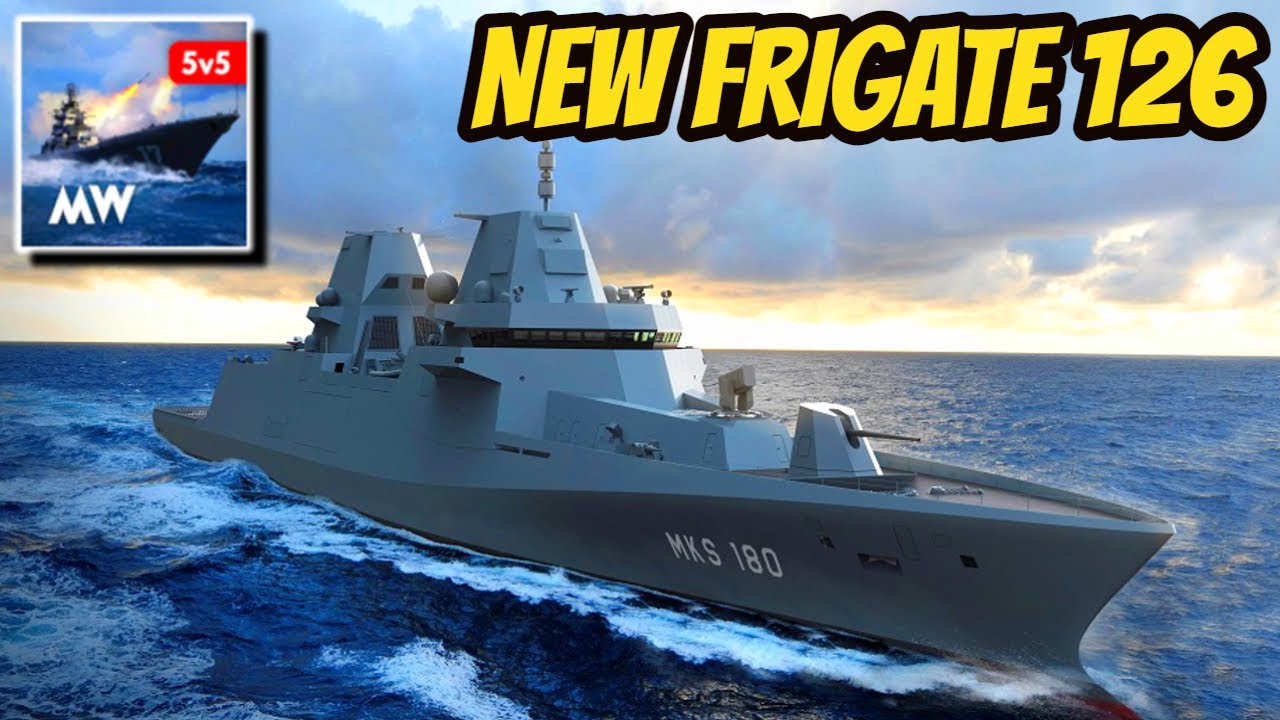 Modern Frigate Ship
