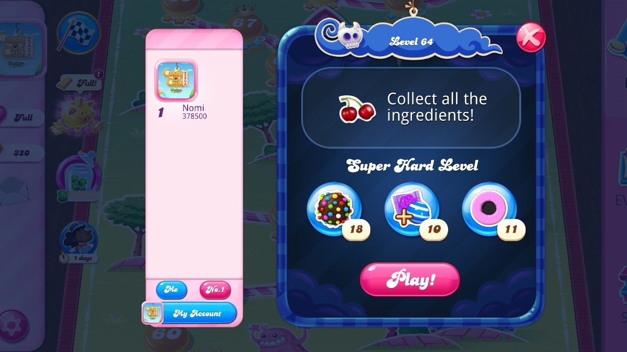 level 64 candy crush | how to beat level 64 candy crush | level 64 ...