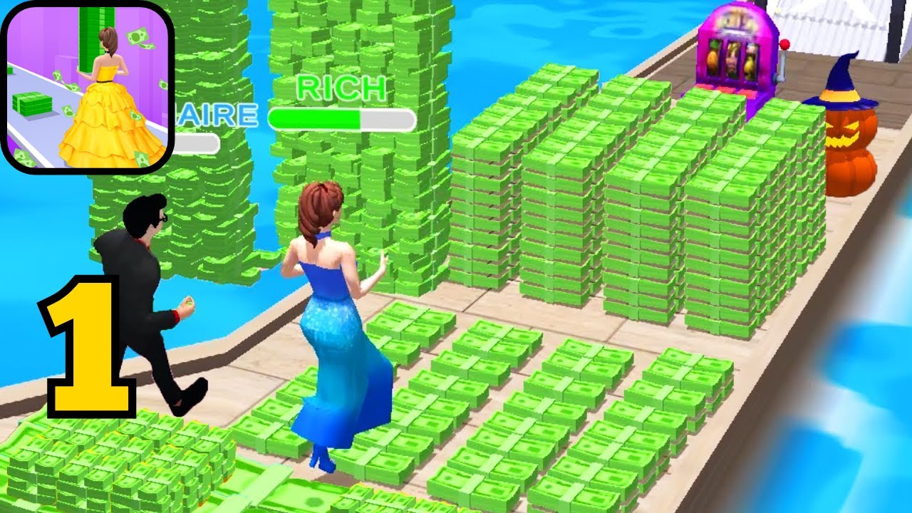 Money Run 3D - Gameplay Walkthrough Part 1 All Levels 1 - 20 (Android ...