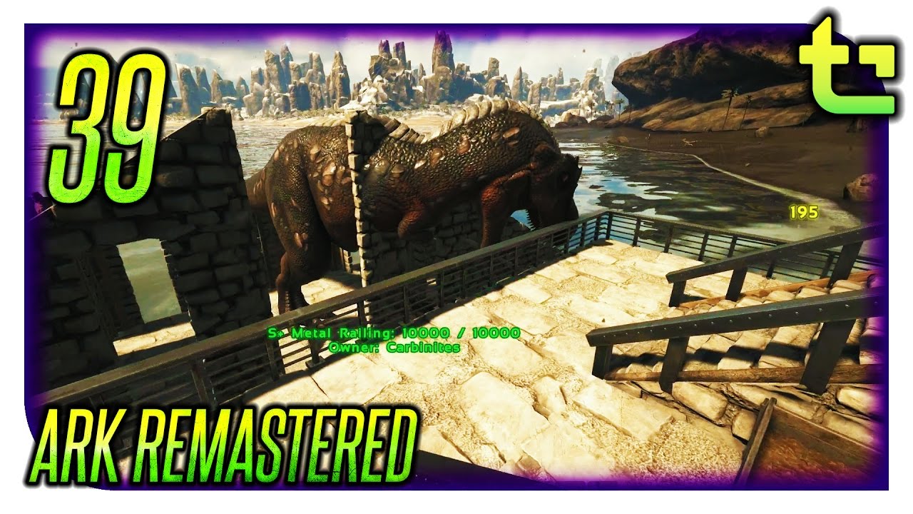 Ark Remastered || Testing the Taming Raft E39 || TimmyCarbine - YouTube