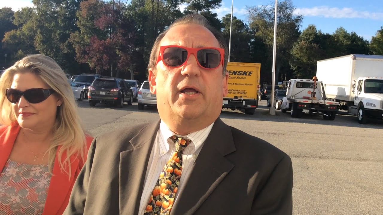 Interview with Gary Byler at the Donald Trump rally in Richmond - YouTube