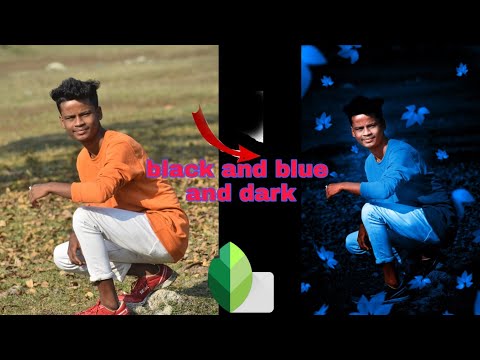 Night blue colour editing Snapseed or lightroom se kese kore