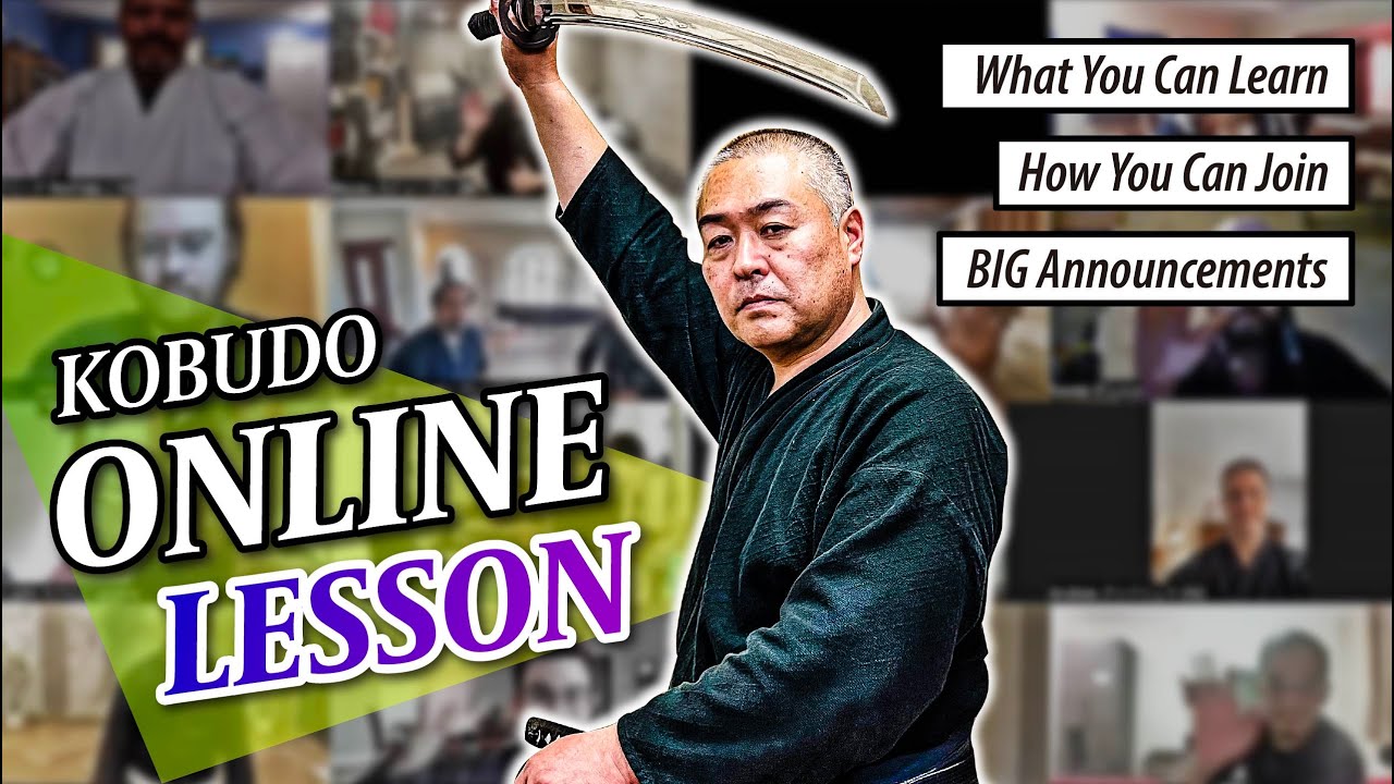 Sign Up to Learn Kobudo Online (3 BIG Announcements) - YouTube