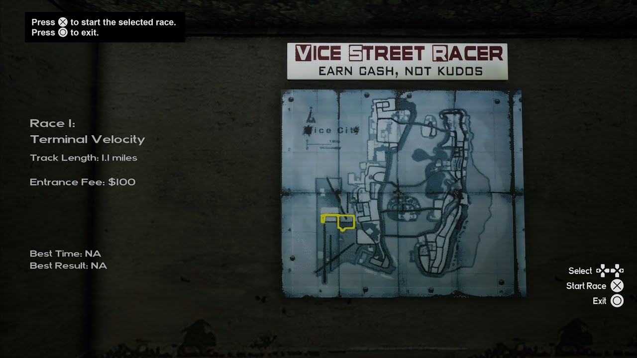 GTA: Vice City – Definitive Edition | Vice Street Racer Terminal ...
