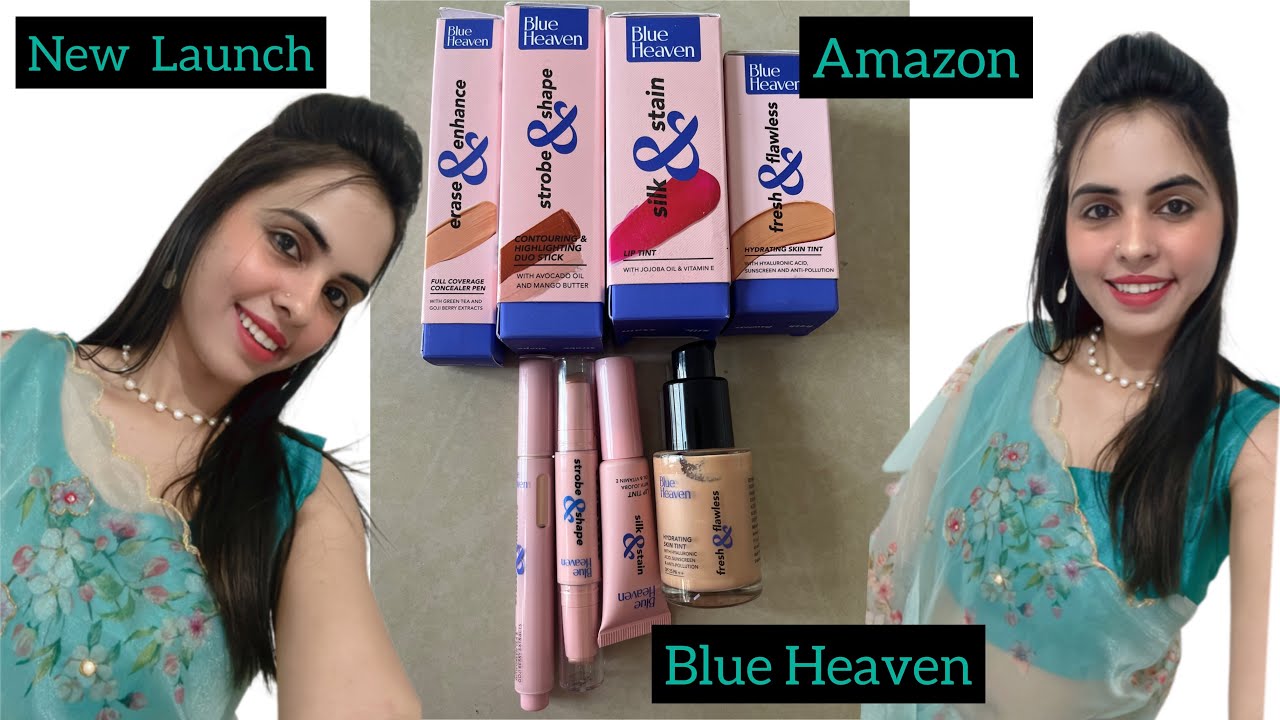 Blue Heaven New Launches Tried And Tested #myhaulstore #amazonbeauty# ...