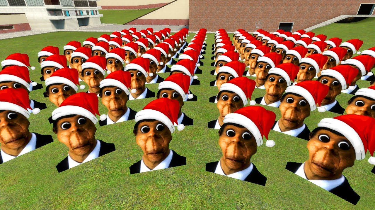 New All Obunga Family (Christmas) in Garry's Mod - YouTube