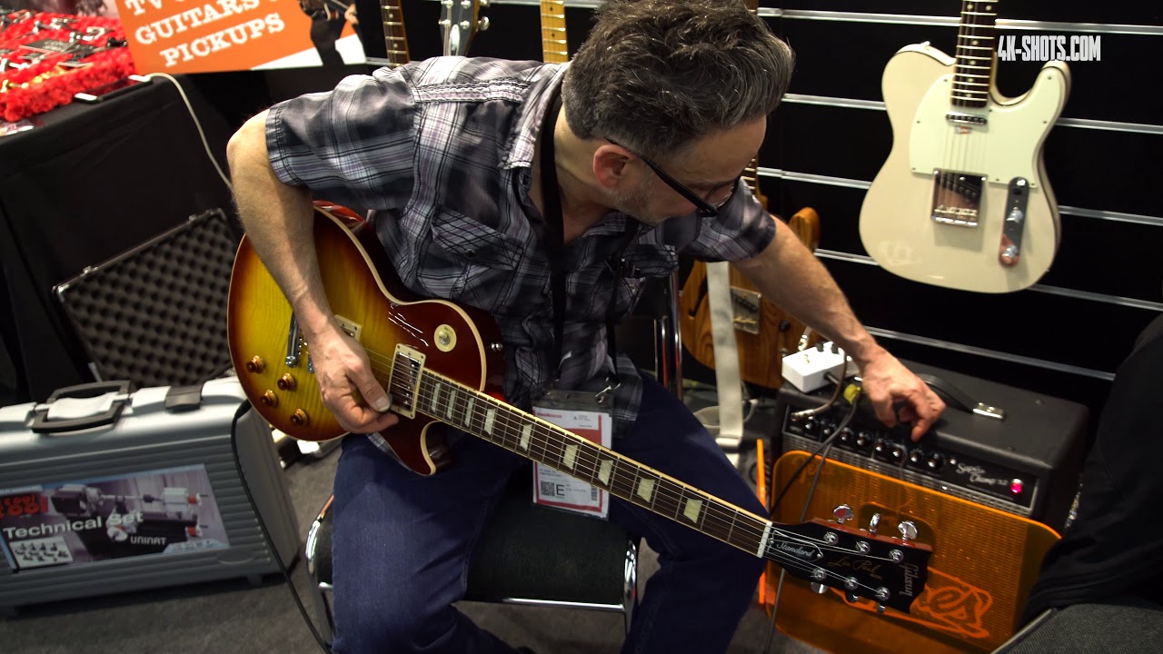Chris Casello & TV Jones Starwood Humbucker @ Musikmesse 2018 - YouTube