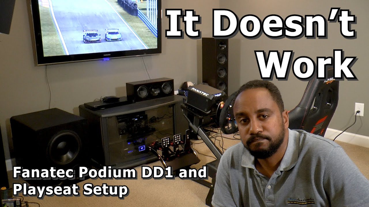 My New Setup Doesn't Work (Sim Racing) - YouTube