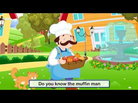 The Muffin Man- Nursery Rhyme - Sunbeam Publishers - YouTube
