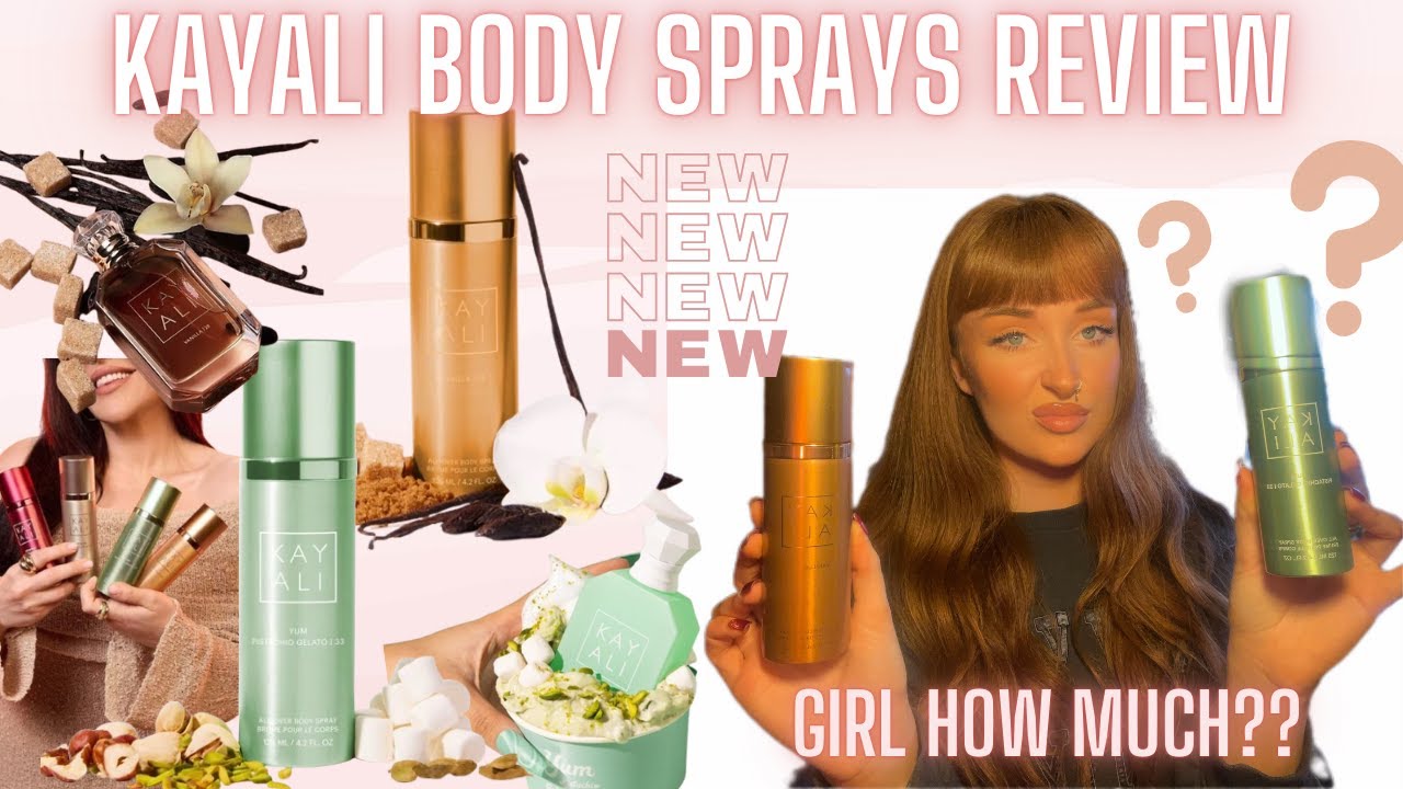 😳NEW KAYALI BODY MISTS (NOT SPONSORED) | 🍦VANILLA 28 + YUM PISTACHIO ...