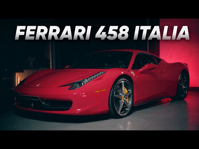 Ferrari Roxo 458 Italia