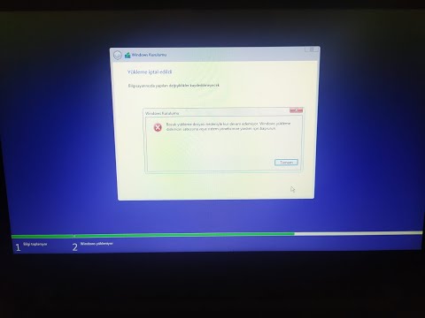 bozuk yükleme dosyası nedeniyle kur devam edemiyor HATASI ÇÖZÜMÜ