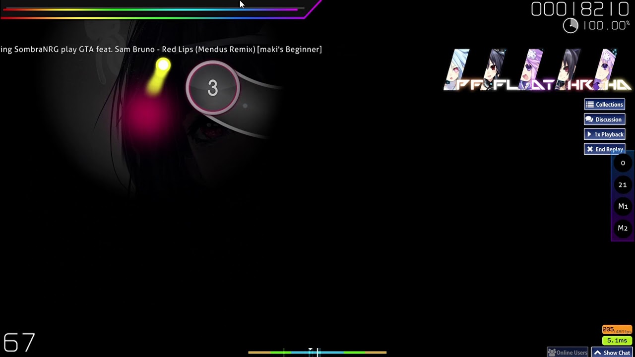 Red Lips (Mendus Remix) | Osu! | 1st 5 Mod 100% SS | - YouTube
