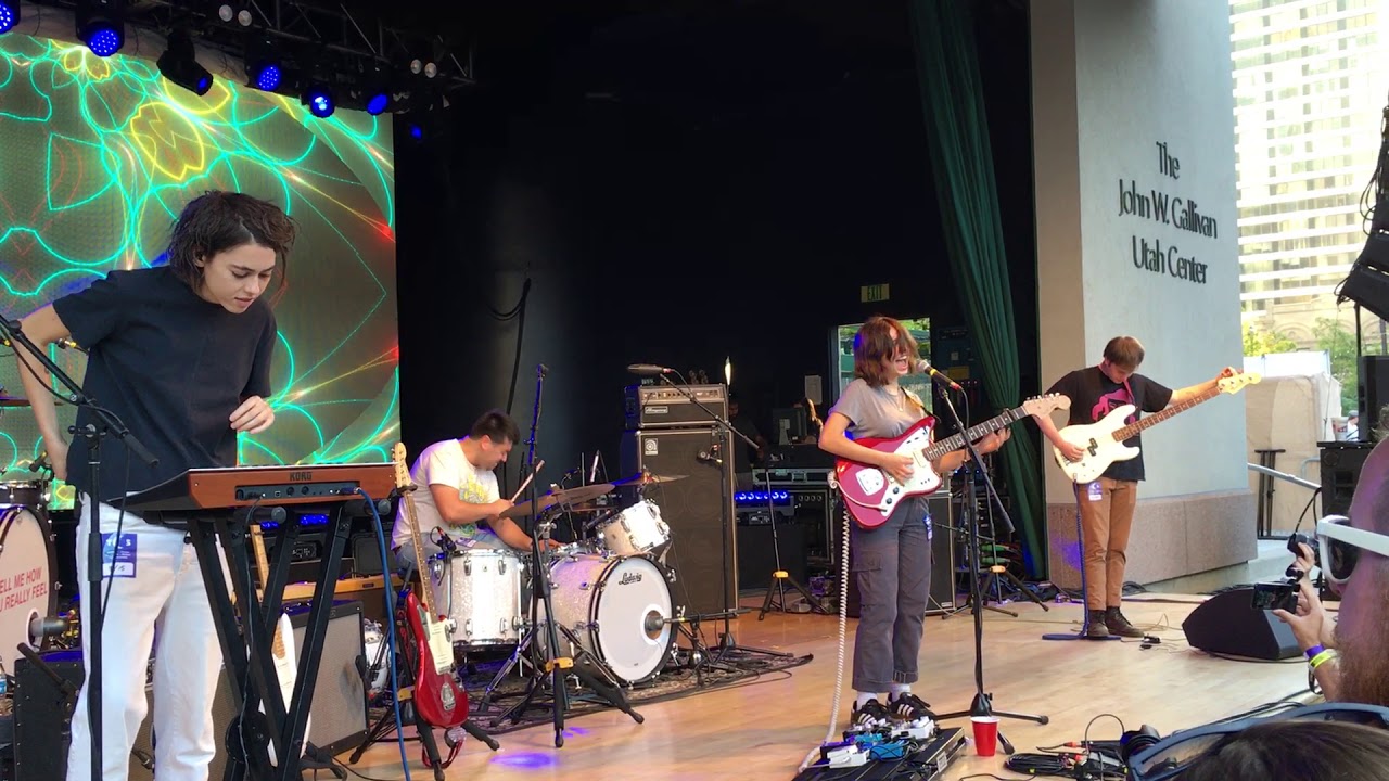 snail mail "heat wave" 08.15.19 @ the gallivan center in salt lake city ...