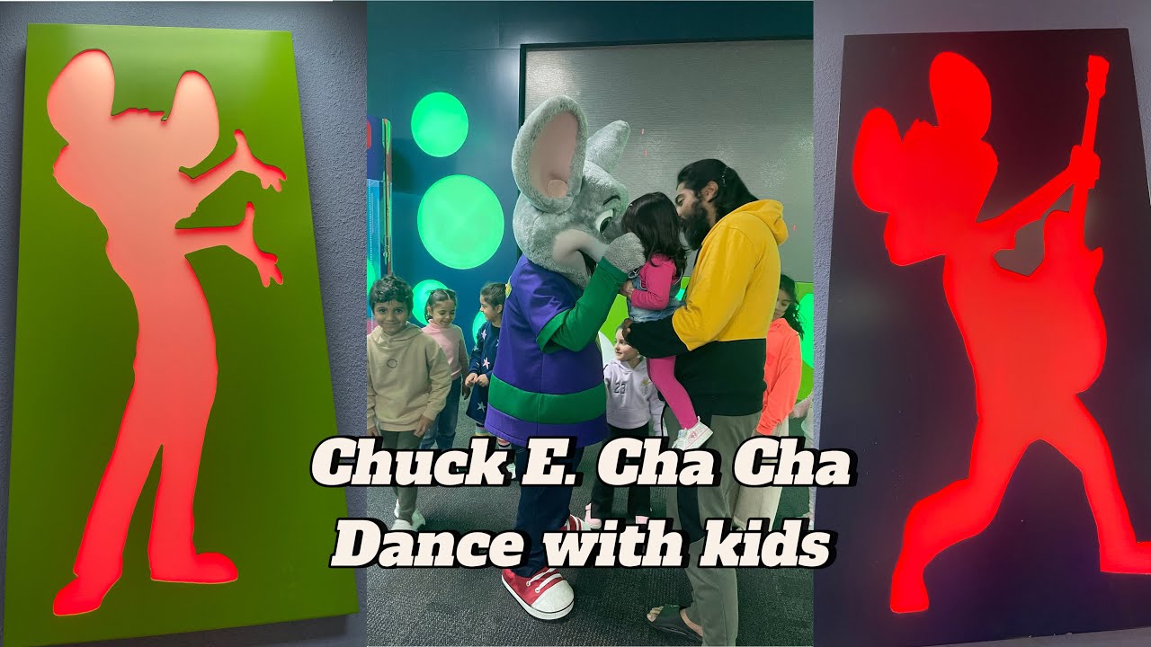 Chuck E.Cheese | Chucky Dance with kids | fun with Chuck e cha cha ...