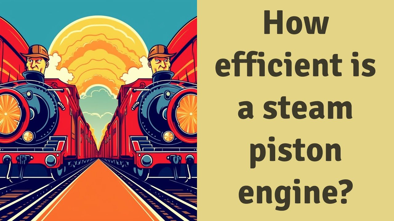 How efficient is a steam piston engine? - YouTube