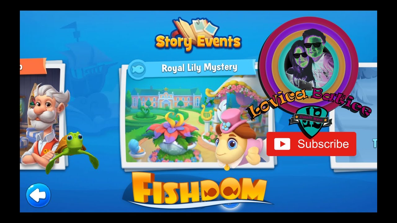 Fishdom - Royal Lily Mystery - New Bonus Aquarium - Story Events ...