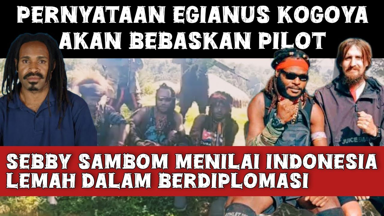 Egianus Kogoya's Statement Will Release Captain Philips - News - YouTube