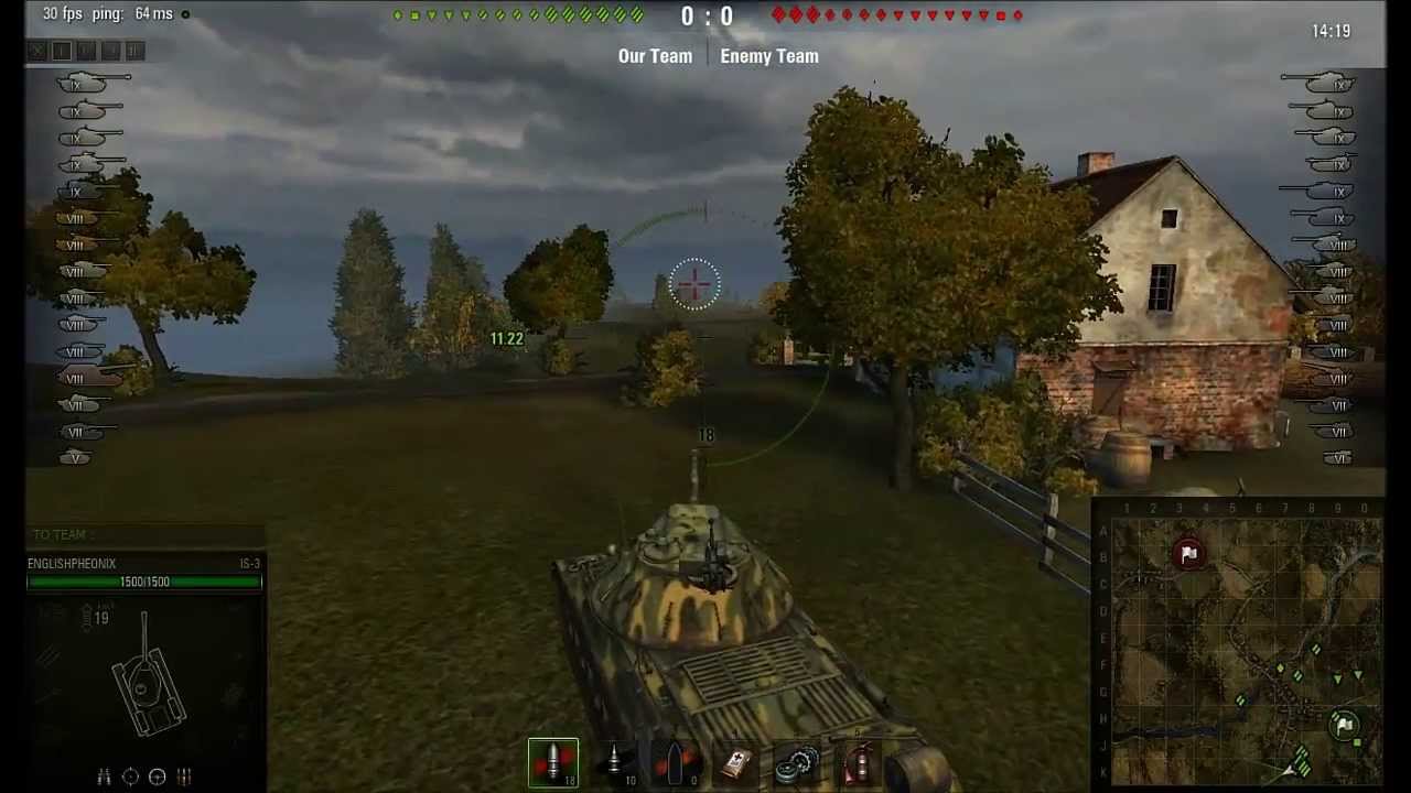 world of tanks IS-3 red shire w/EnglishPheonix - YouTube
