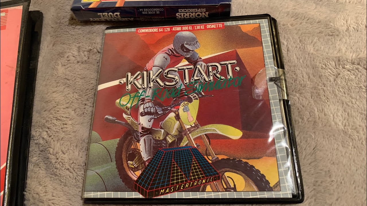 Commodore 64 Kikstart Off Road Simulator By Mastertronic - NTSC Sealed ...