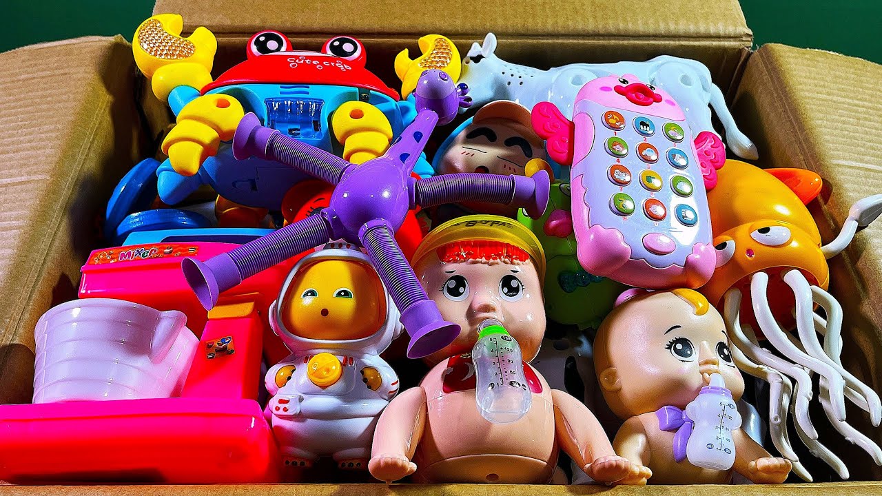 Toy asmr ,9.25 Minutes Satisfying with Unboxing ,Toys Set,Collection ...
