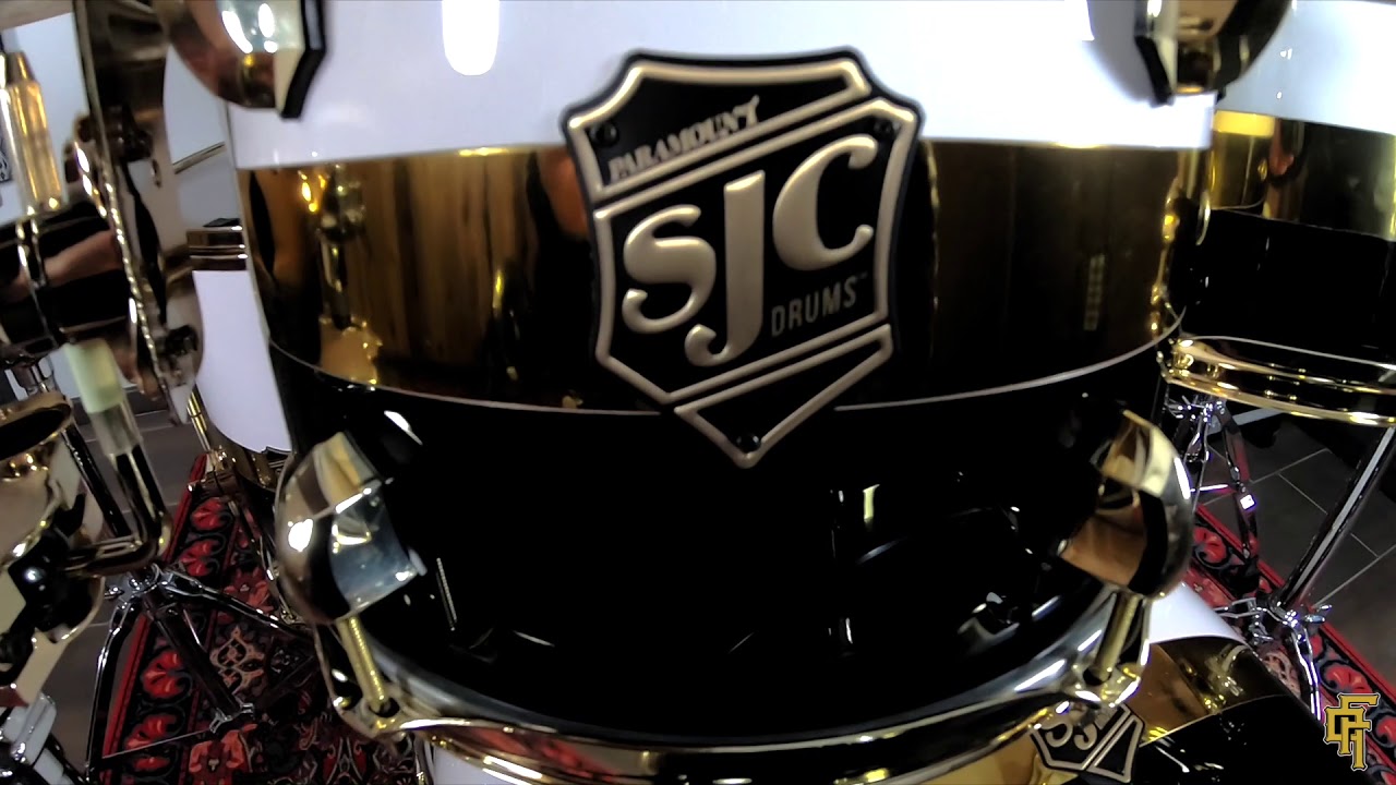 First Look at my new SJC Paramount Tuxedo #sjcdrums - YouTube