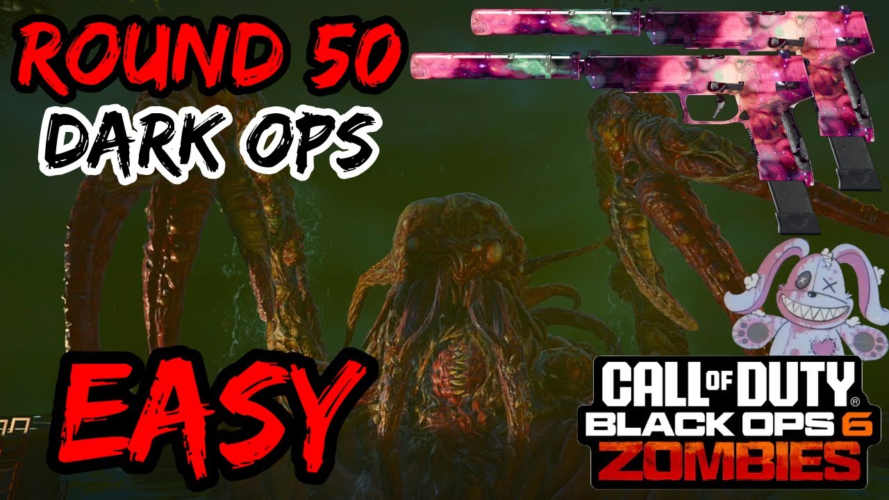 EASY ROUND 50 DARK OPS FOR TERMINUS EASTER EGG BOSS FIGHT - YouTube