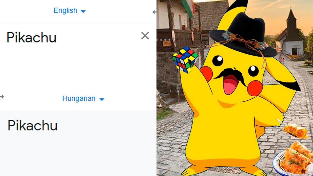 Pikachu in different languages meme (Part 3) - YouTube