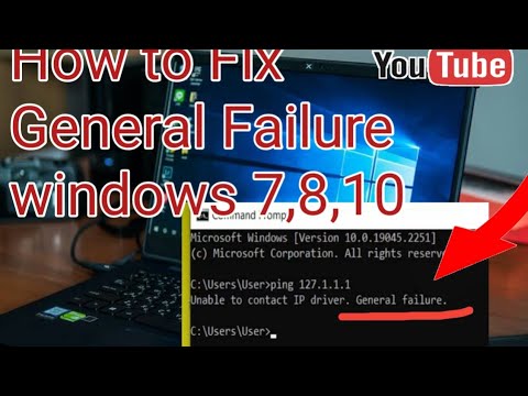 Ping General Failure | Paano E-Fixed ang System General Failure ...