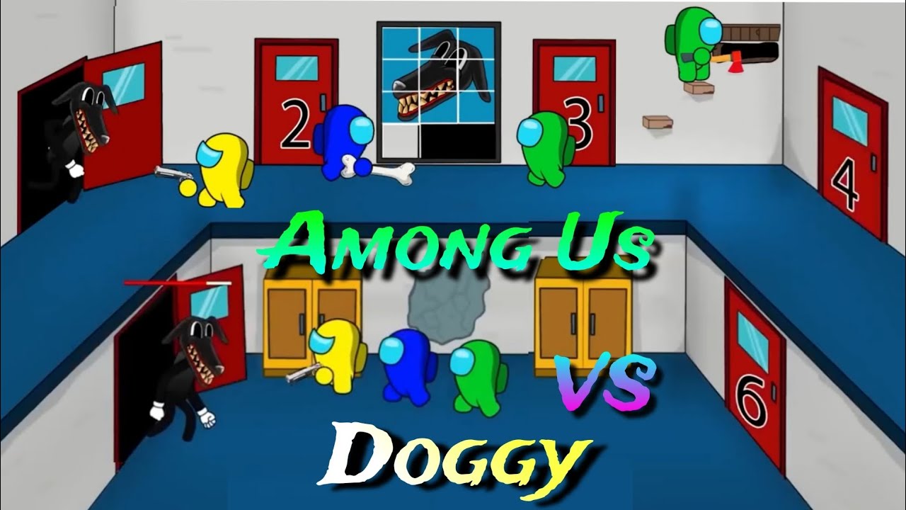 Among Us V/S Doggy | Among Us Animation | Fun Zone - YouTube