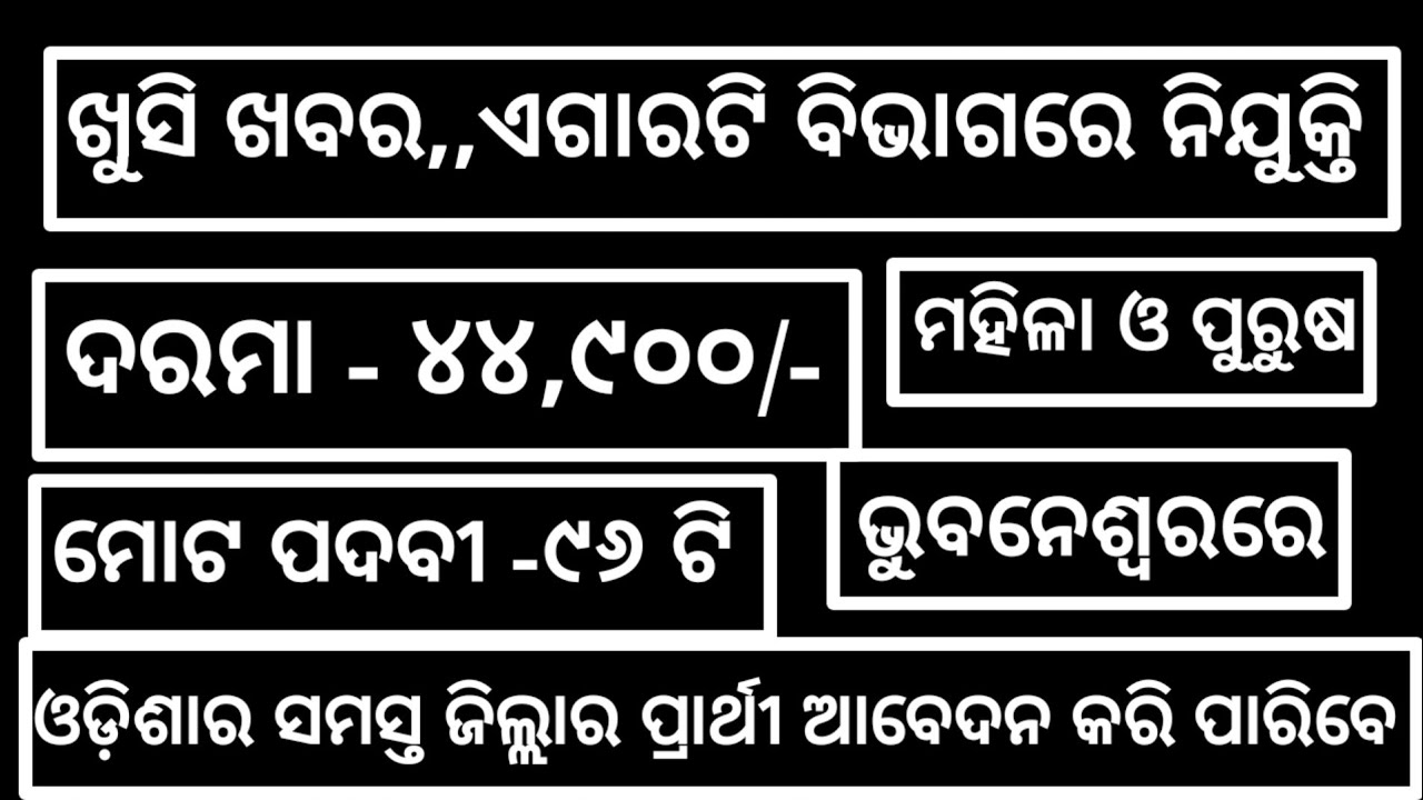 Job in Bhubaneswar//OHPC//Various Post//by Helper of Odisha - YouTube