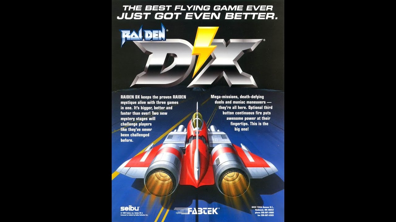 Raiden DX Playthrough (up until the Final Boss) - YouTube