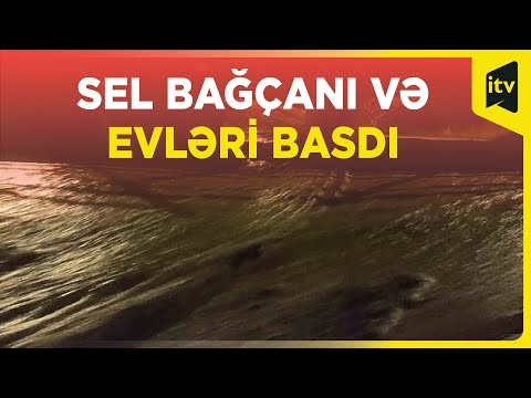Şiddətli yağışlar daşqına səbəb oldu - Türkiyə